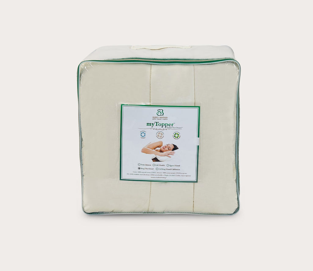 myTopper® Wool Mattress Topper
